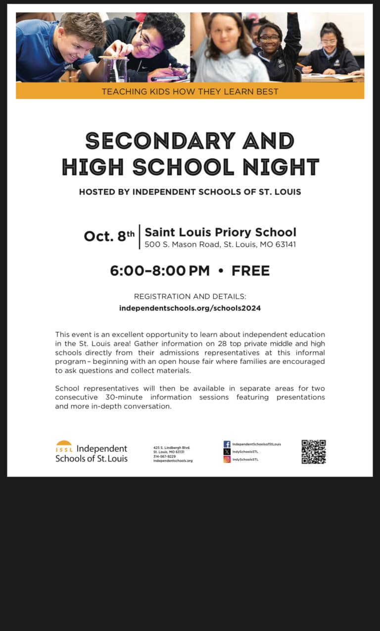 Secondary and High School Night 2024 - Navigate STL Schools